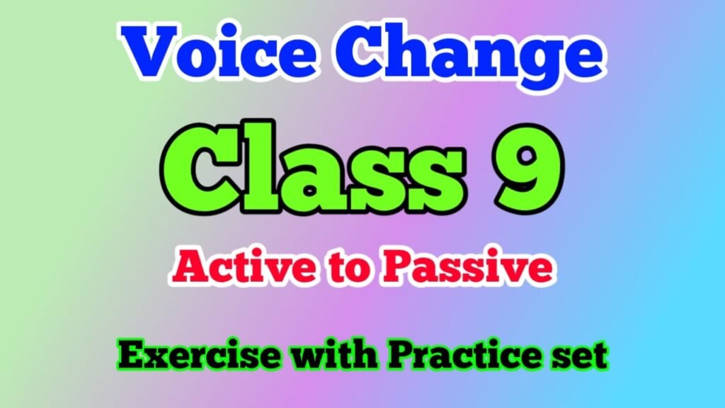 12 Different Types of Active Passive Voice Verbs in Sentence